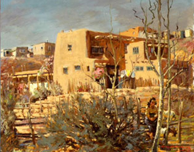 Santa Fe Style Painting